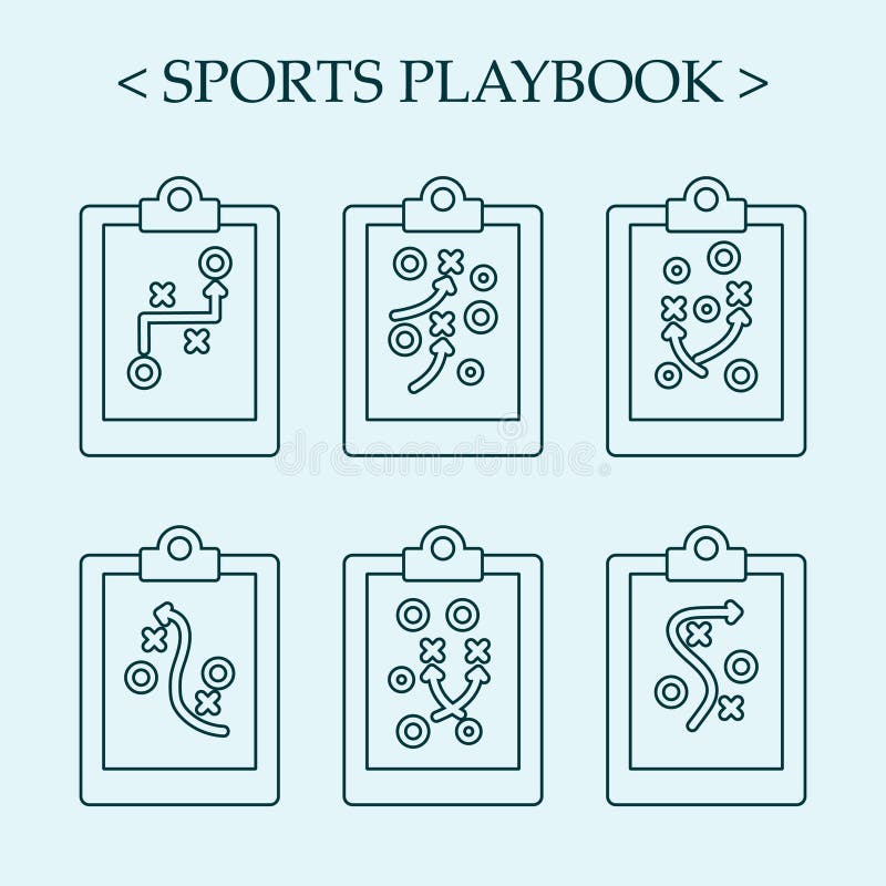Playbook Icon Stock Illustrations – 242 Playbook Icon Stock ...
