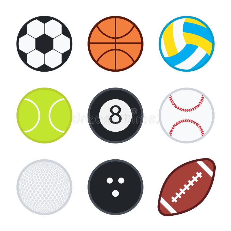 Sports Balls Vector
