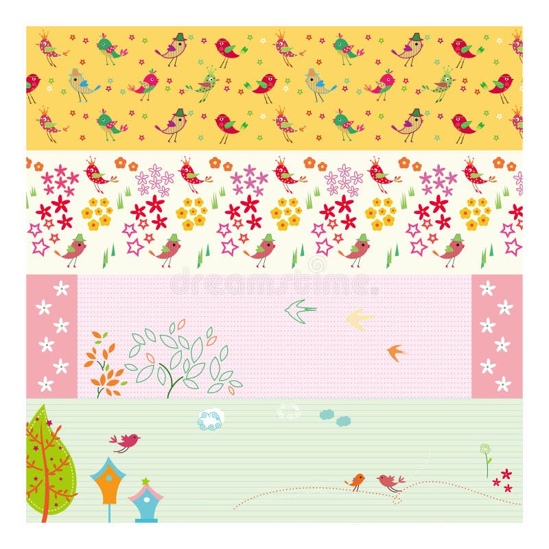 Set of Spring and Holiday Banners Stock Vector - Illustration of ...