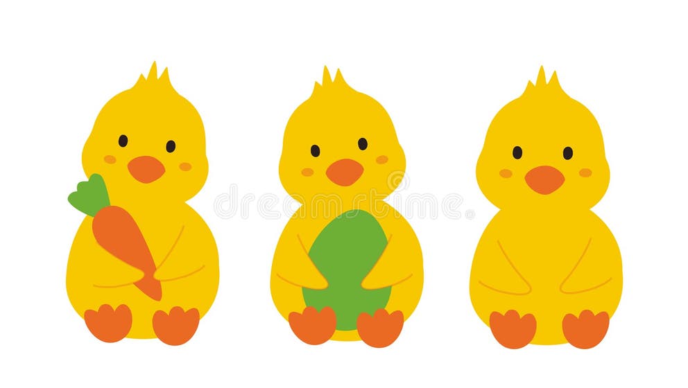Spring Farm Chick Character Flat Design Stock Illustrations – 1,452 ...