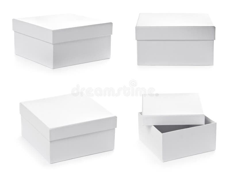 Set Square Pasteboard Gift Boxes Stock Photos - Free & Royalty-Free ...