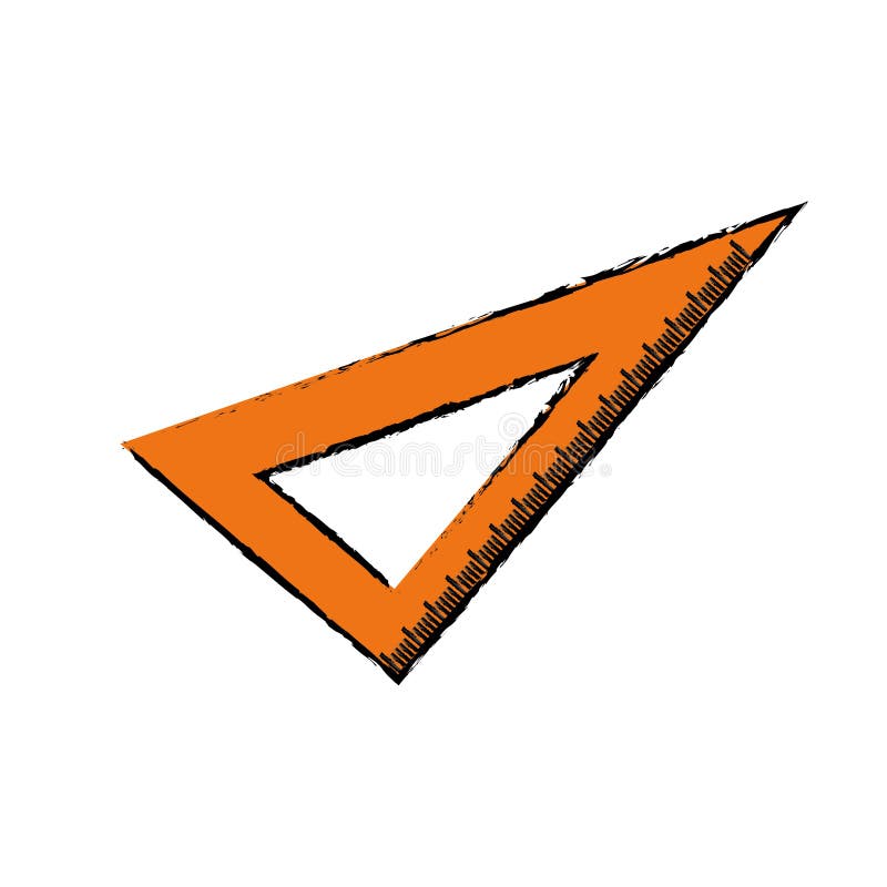 Set square ruler stock illustration. Illustration of measure - 87022119