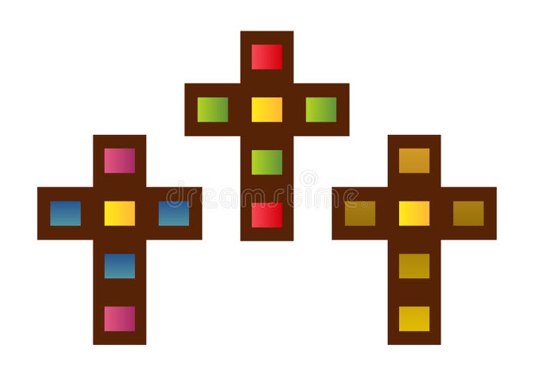 Three Crosses Logo Stock Illustrations – 237 Three Crosses Logo Stock ...