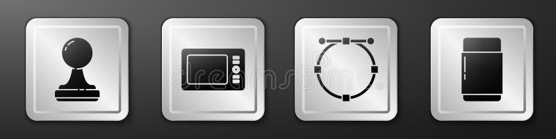 Tablet Circle Vector Icon Eps Stock Illustration - Illustration of ...