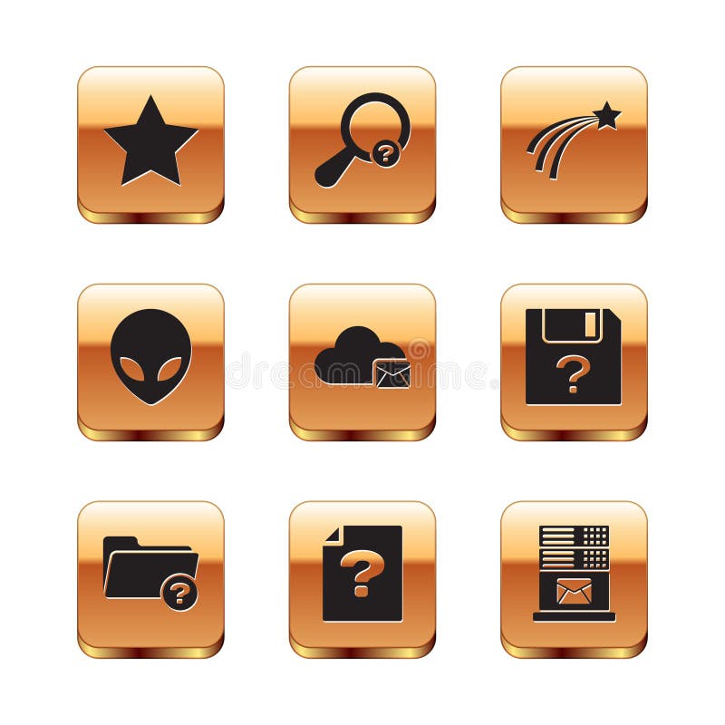 Set Star, Unknown Directory, Document, Cloud Mail Server, Alien and ... Set Star, Unknown Directory, Document, Cloud Mail Server, Alien and ...
