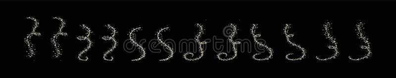 Set of Stardust. Cartoon Icon Design Template with Various Models ...