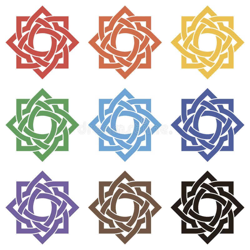 Intertwined Stars Stock Illustrations – 191 Intertwined Stars Stock ...