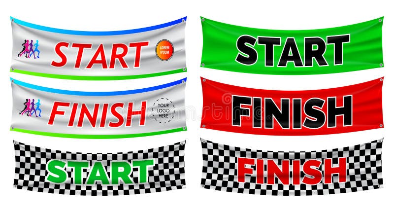 Race Track Start Finish Line Stock Illustrations – 1,322 Race Track ...