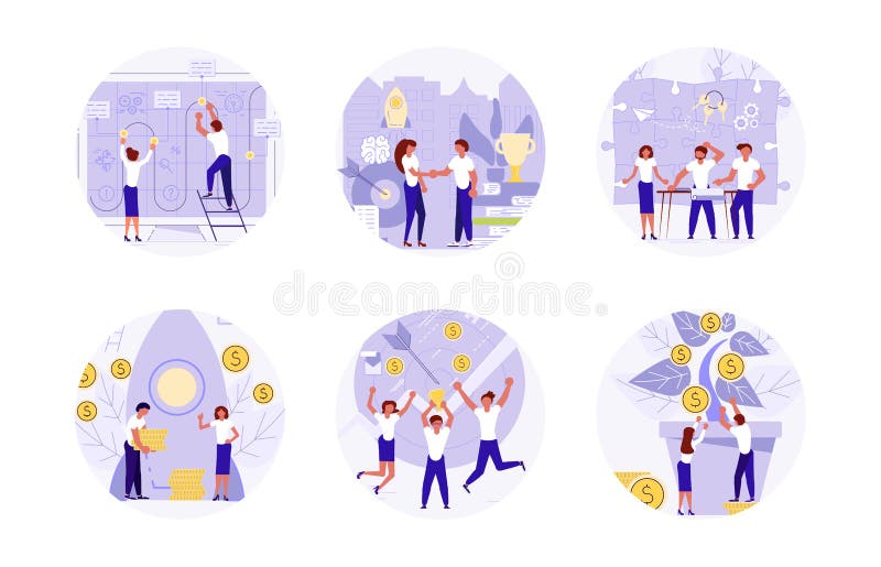 Collaboration Stickers Stock Illustrations – 136 Collaboration Stickers ...