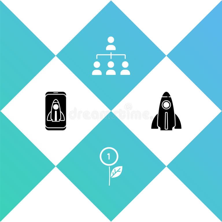 Set Startup Project Concept, Dollar Plant, Hierarchy Organogram Chart ...