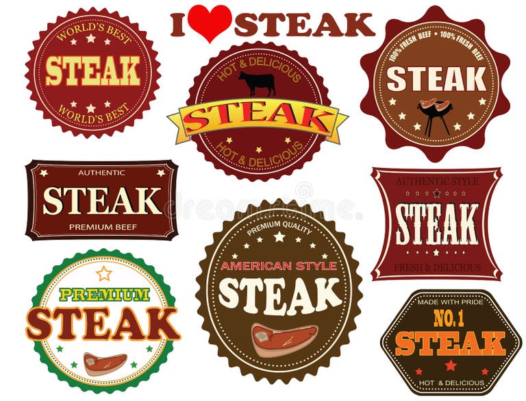Steak Signs Stock Illustrations – 1,284 Steak Signs Stock Illustrations ...