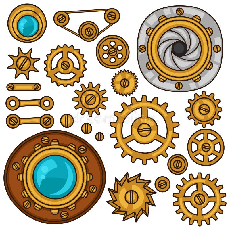 Steampunk Gear Vector