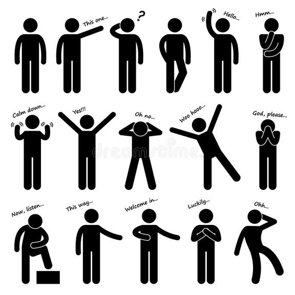 Stick Figure Praying Stock Illustrations – 60 Stick Figure Praying ...