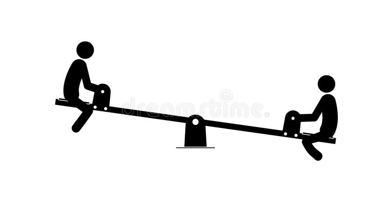 Set of Stick Figures Tug on War, Flat 4K Animation. Stock Footage ...