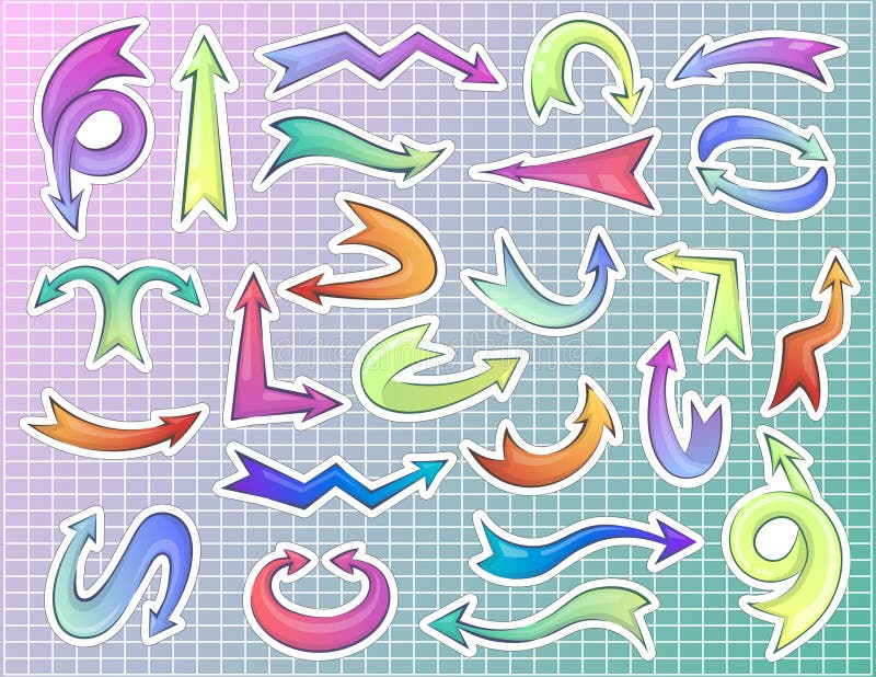 Arrows Crazy Vector Stock Illustrations – 108 Arrows Crazy Vector Stock ...