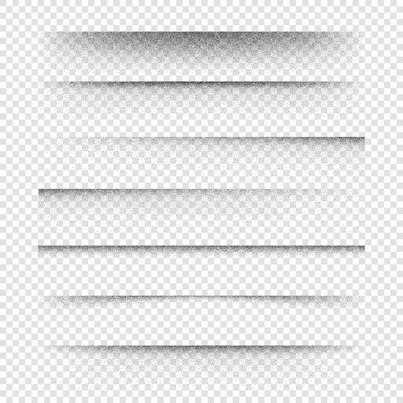 Set of Stipple Gradient Shadow ,dot Hatching or Halftone Gradient ...
