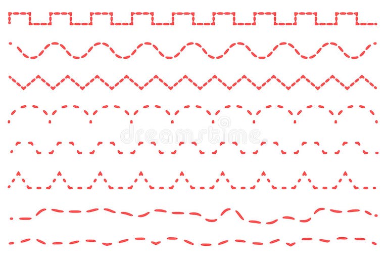 Stitch Lines Stock Illustrations – 4,971 Stitch Lines Stock ...