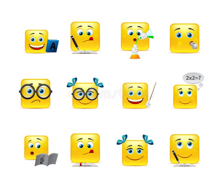 Smiley Students Stock Illustrations – 103 Smiley Students Stock ...