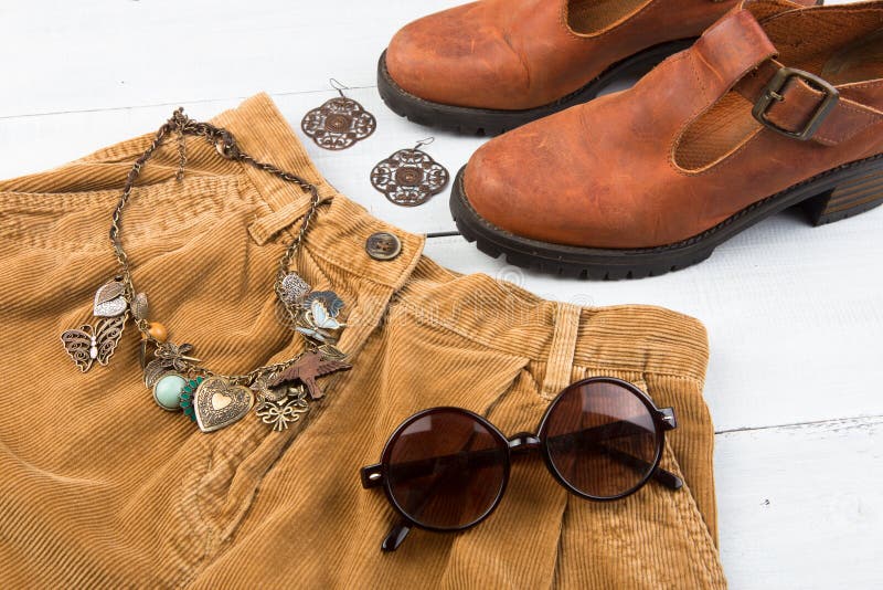 Set of Stylish Female Things Stock Image - Image of stuff, lifestyle ...