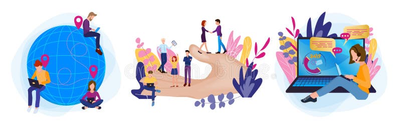 Set Support. Interaction from Anywhere in the World, Caring for People ...