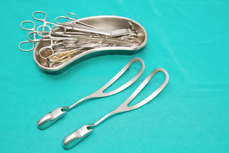 Set of surgical instrument stock image. Image of group - 28597277