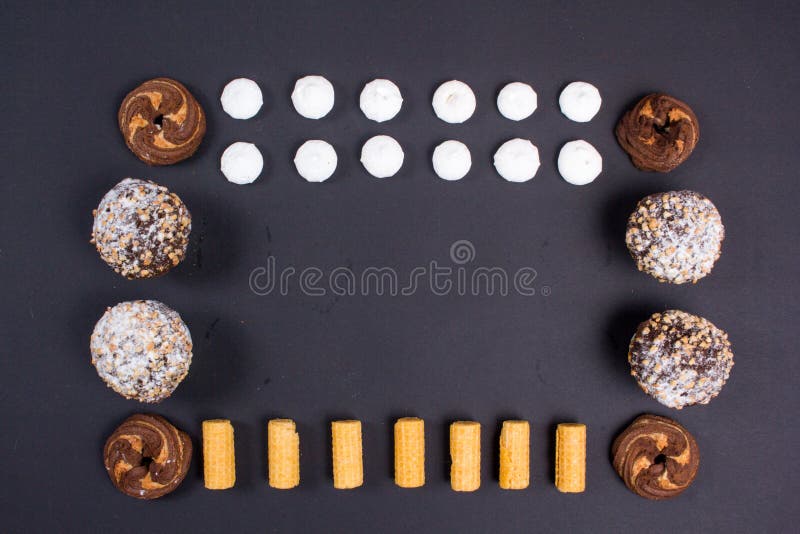 Set of sweets stock photo. Image of biscuit, homemade - 91154362