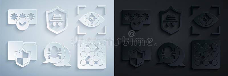 Set System Bug, Eye Scan, Document Folder Protection, Graphic Password ... Set System Bug, Eye Scan, Document Folder Protection, Graphic Password ...