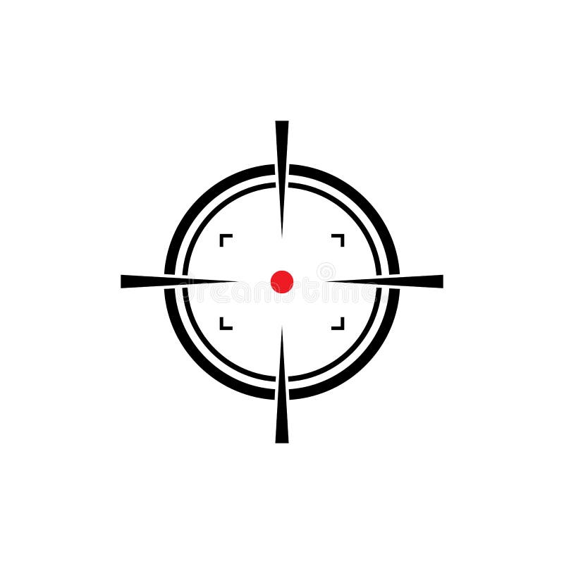 Set of target icon stock vector. Illustration of customer - 156893204