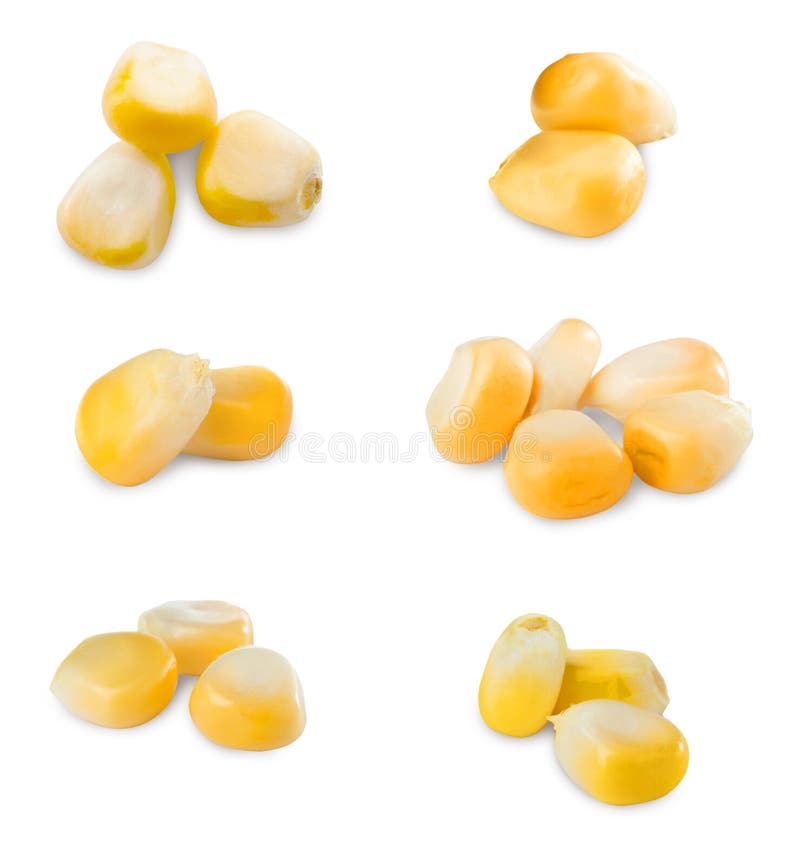 Set with Tasty Corn Kernels on Background Stock Image - Image of cook ...