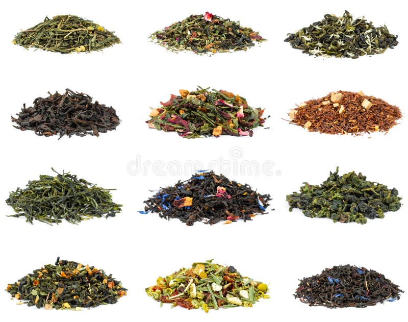 Black tea collection stock image. Image of healthy, heap - 21807703