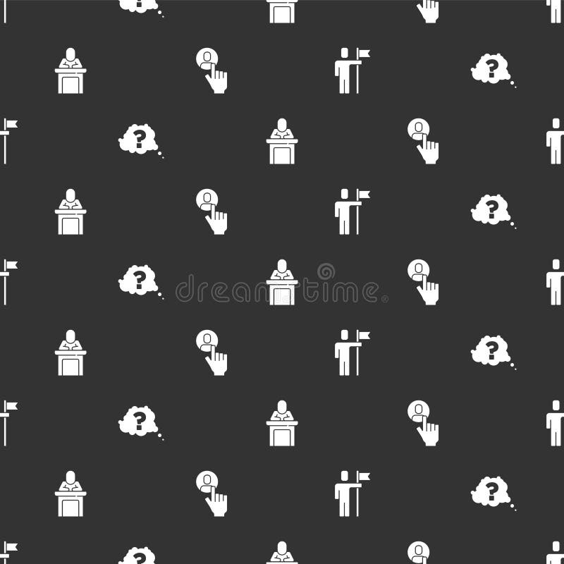 Set Team Leader, Question Mark, Speaker and Head Hunting on Seamless ...