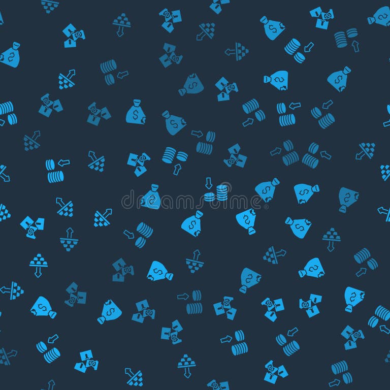 Set Tearing Money Banknote, Money Bag, Dollar Rate Decrease and Gold ...