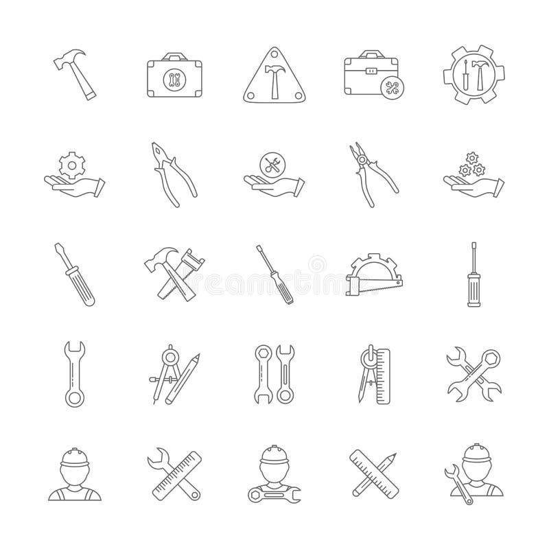 Technical Icon Vector, Engineering Simple Icon Template, Creative ...