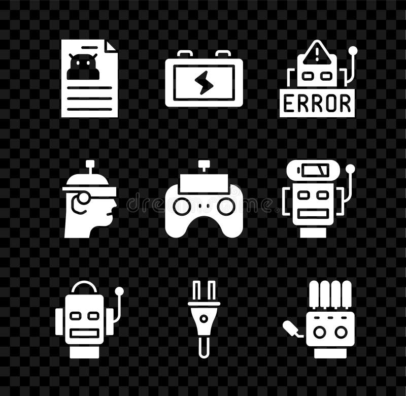 Red Battery Error Logo Charge Warning Symbol Stock Vector ...