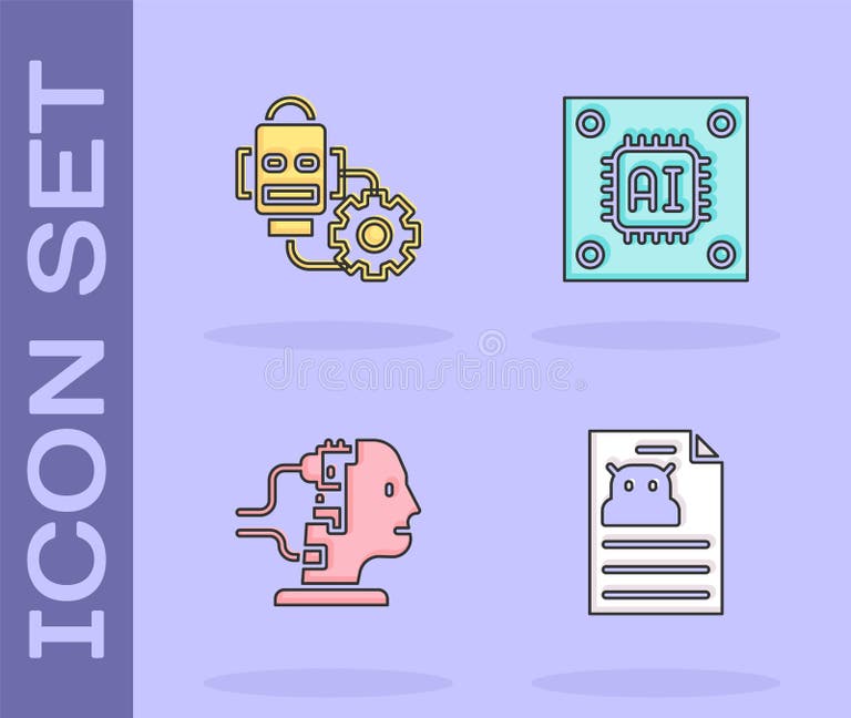 Set Technical Specification, Robot Setting, for Maintenance and Processor with Microcircuits CPU ...