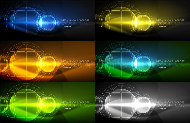 Techno earth stock vector. Illustration of global, detect - 98712926