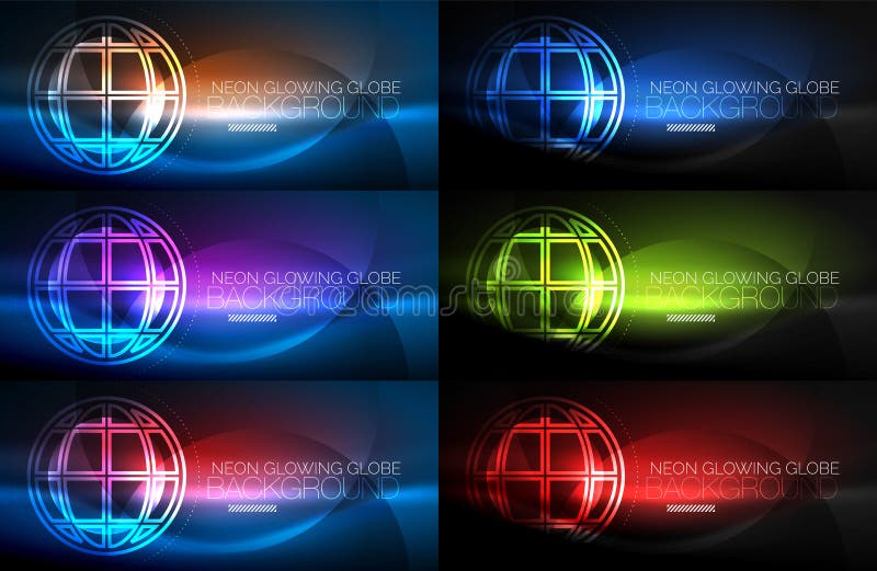 Techno earth stock vector. Illustration of global, detect - 98712926