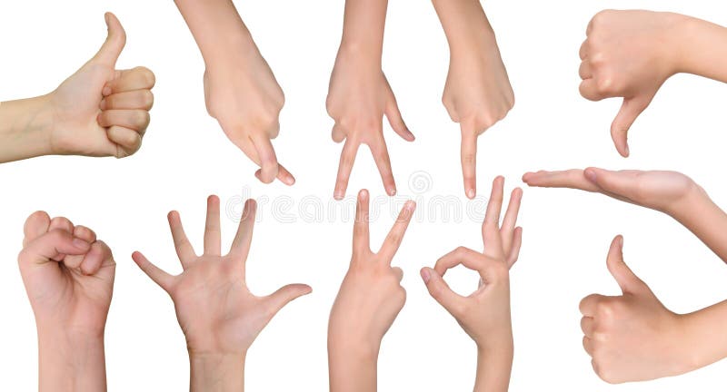 Hand gesture body language stock image. Image of hands - 9329437