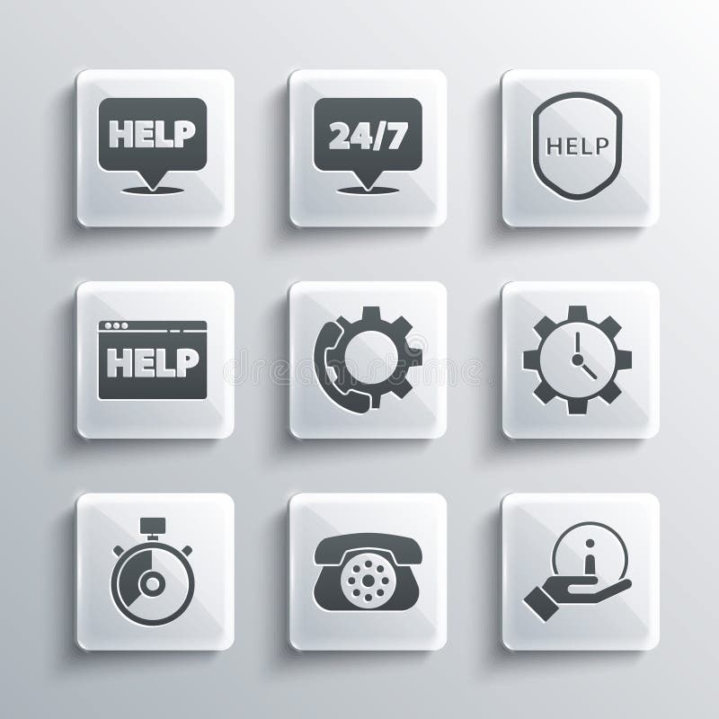 Set Telephone, Information, Time Management, 24 Hours Support ...