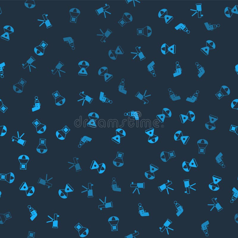 Set Telescope, Space Capsule, Ray Gun and Box Flying on Parachute on ...