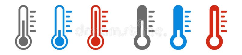 Set temperature symbol stock vector. Illustration of freeze - 197244161