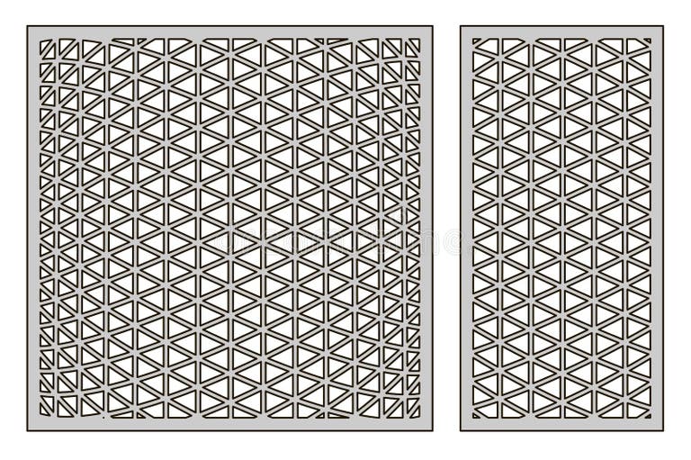 Triangle Laser Cut Template Stock Illustrations – 114 Triangle Laser ...