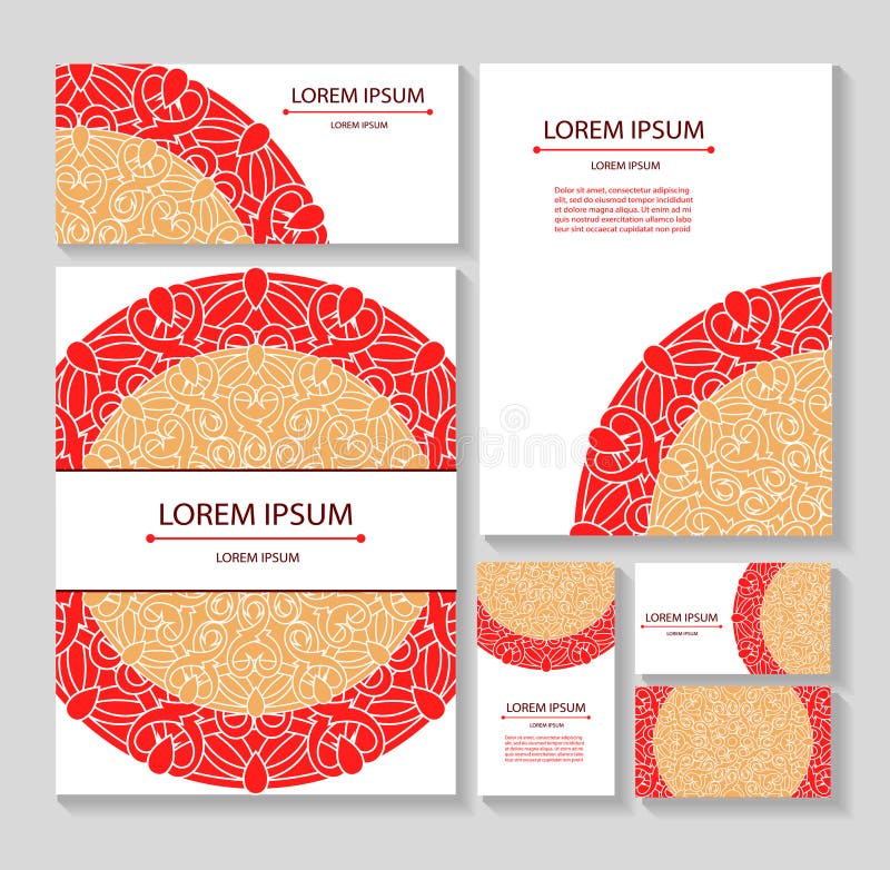 Circular patterns stock vector. Illustration of circle - 16669894