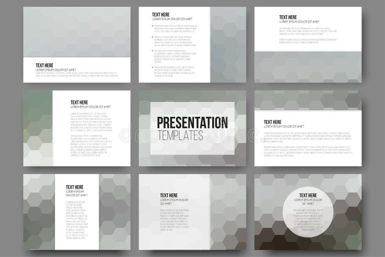 Abstract Geometric Presentation Slides Stock Illustrations – 4,700 ...