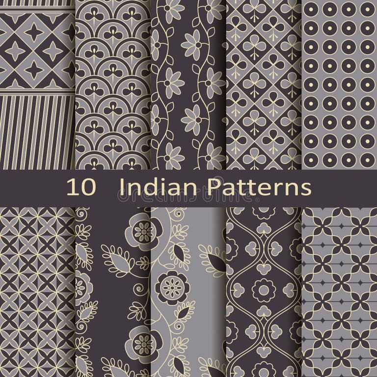 Indian Vector Patterns Stock Illustrations – 20,080 Indian Vector Patterns Stock Illustrations ...