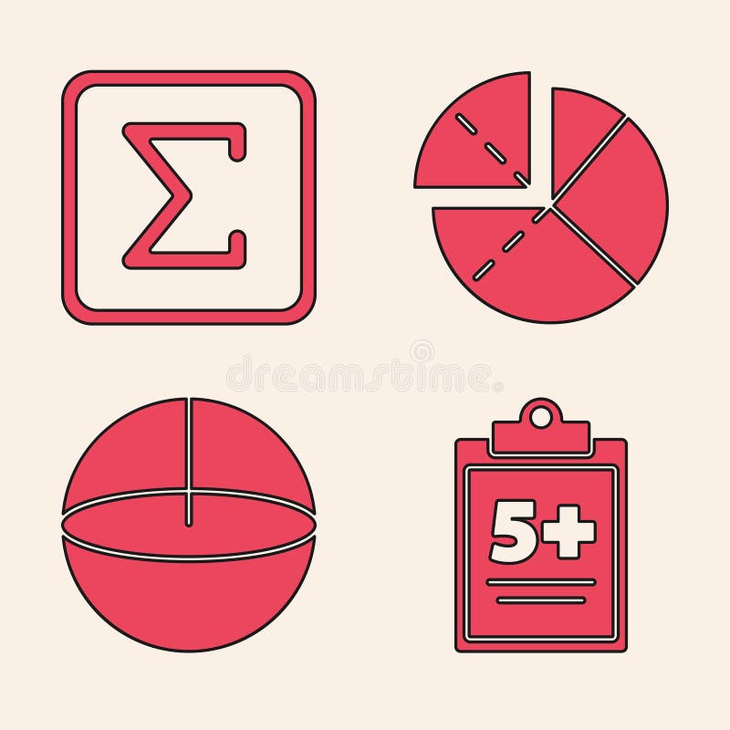 Set Test or Exam Sheet, Sigma Symbol, Graph, Schedule, Chart, Diagram ... Set Test or Exam Sheet, Sigma Symbol, Graph, Schedule, Chart, Diagram ...