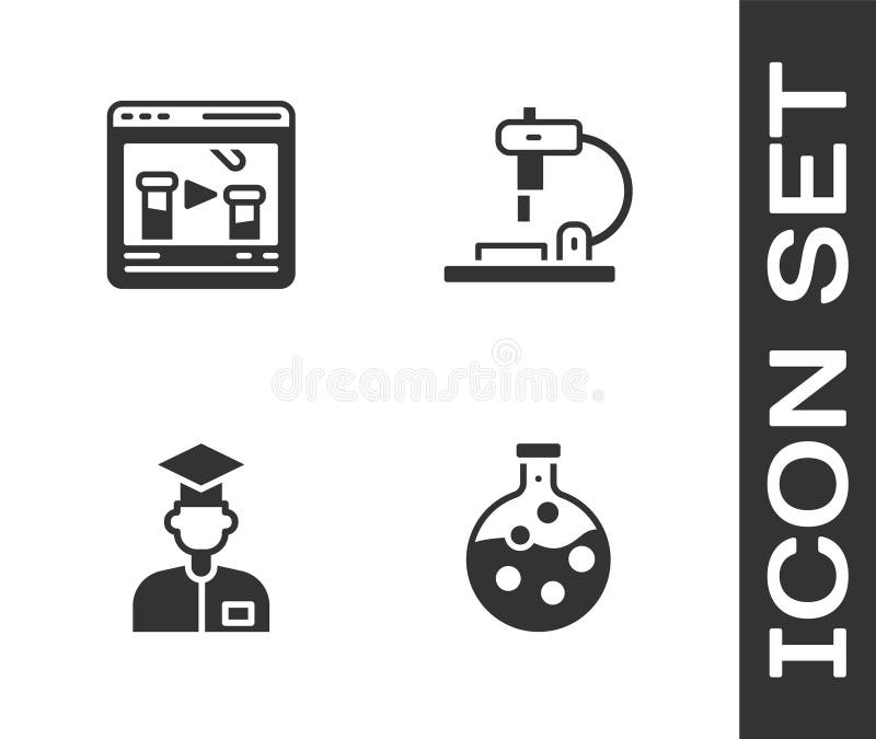 Set Test Tube and Flask, Chemical Online, Laboratory Assistant and ...