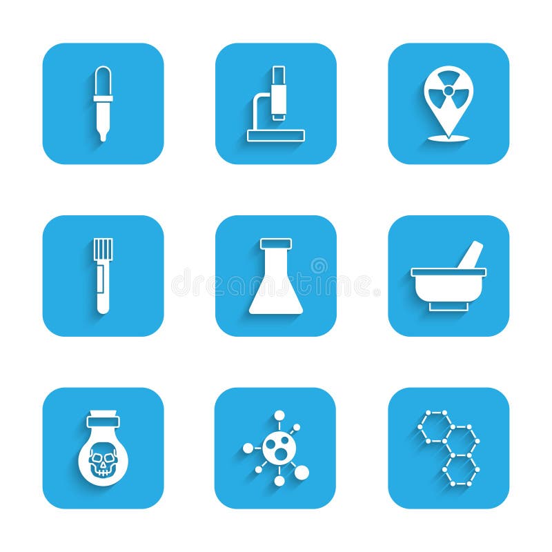 Set Test Tube and Flask, Molecule, Chemical Formula, Mortar Pestle ... Set Test Tube and Flask, Molecule, Chemical Formula, Mortar Pestle ...