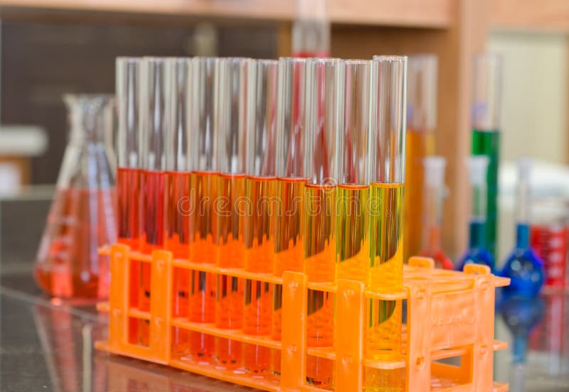 Set of test tubes stock image. Image of liquid, chemistry - 35200921