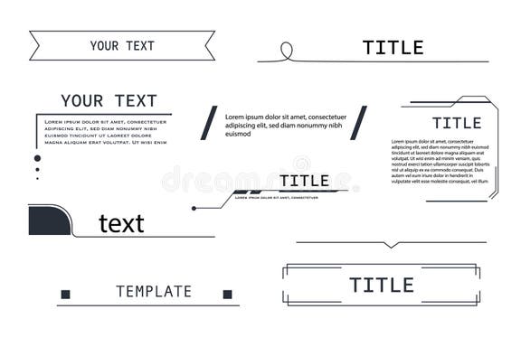 Simple Title Bar Stock Illustrations – 1,309 Simple Title Bar Stock ...
